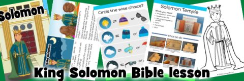 Solomon - FREE Bible lesson for kids - Trueway Kids