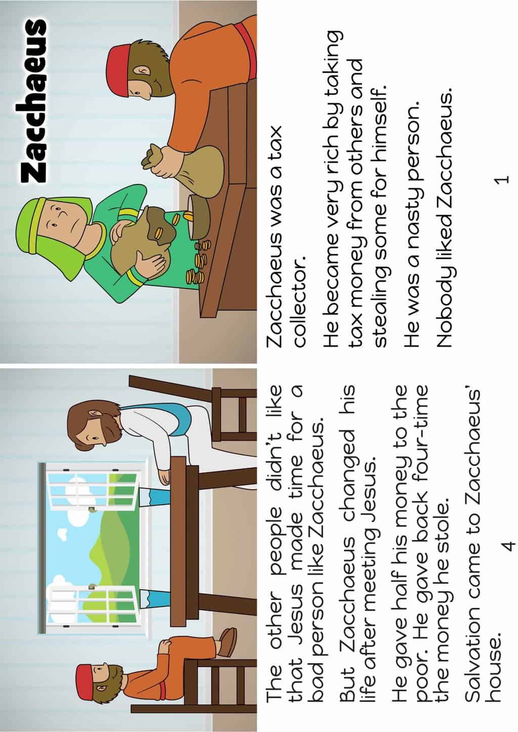 Zacchaeus - Bible lesson for kids - Trueway Kids