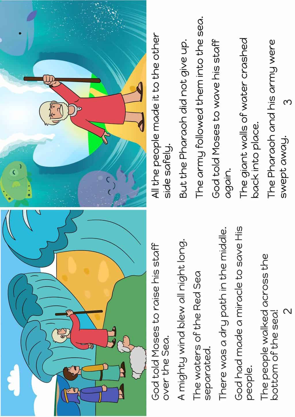 The Red Sea - Free Bible lesson for kids - Trueway Kids