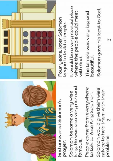 Solomon - FREE Bible lesson for kids - Trueway Kids