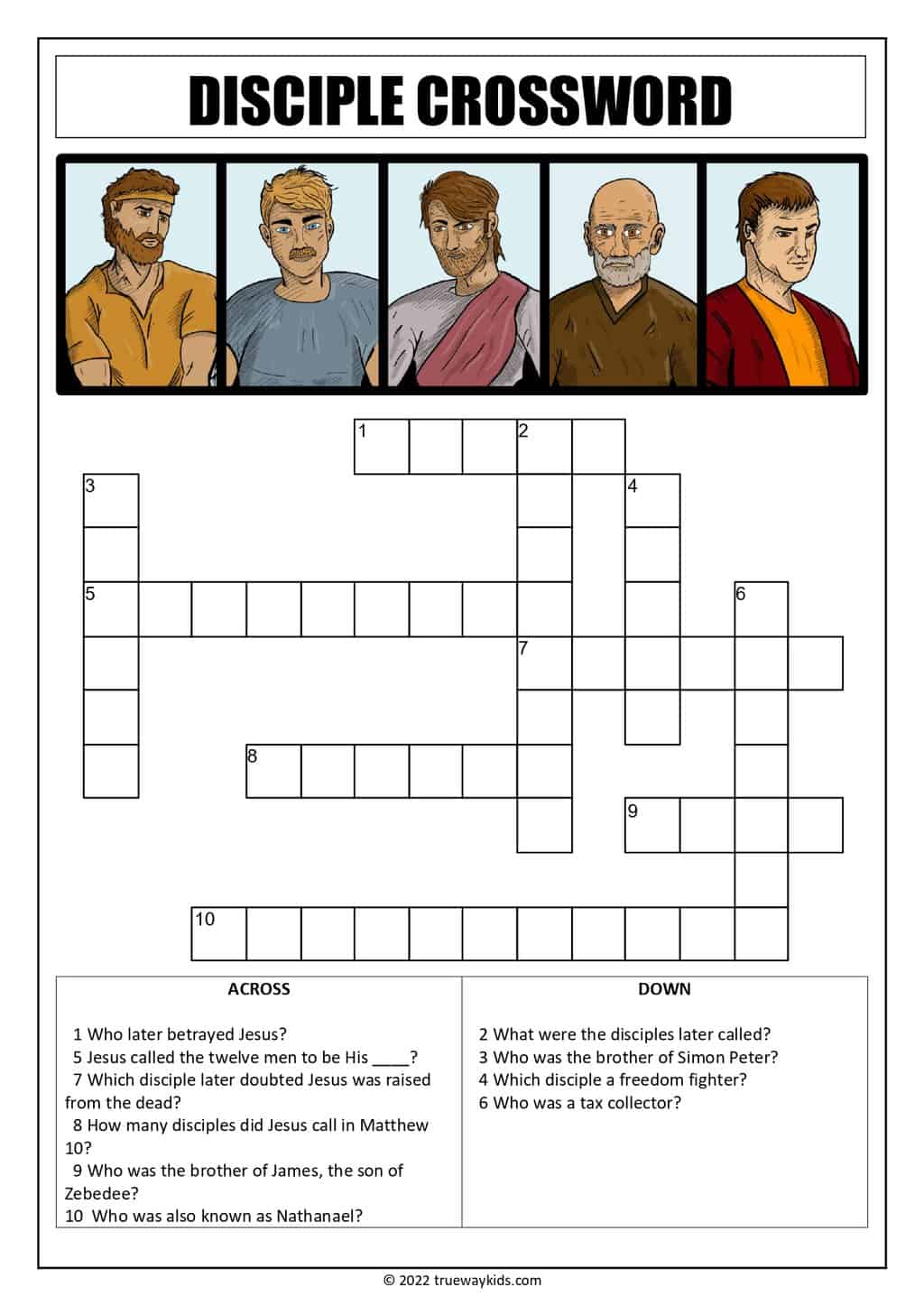 JESUS CHOOSES HIS DISCIPLES - Teen Bible lesson - Trueway Kids