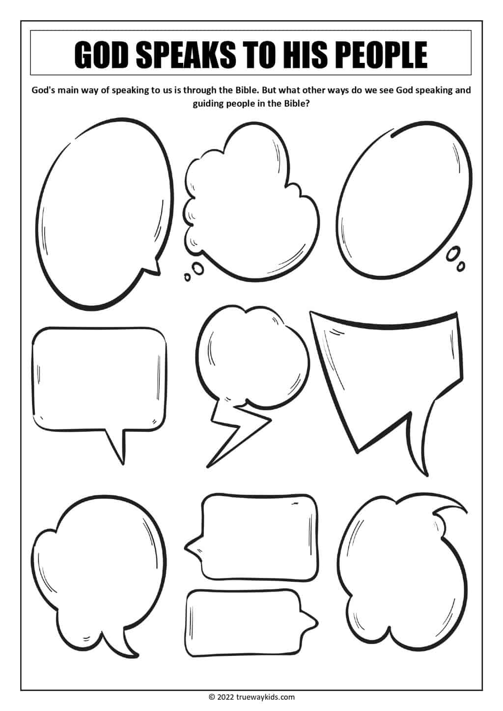 THE ANNUNCIATION - Luke 1:26-56 (Bible lesson for teens - Trueway Kids