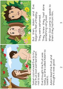 The Fall - Genesis 3 - Free printable Bible lesson for kids - Trueway Kids