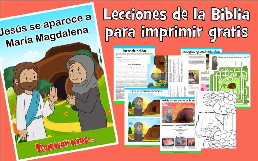Jesús se aparece a María Magdalena - Trueway Kids Jesús se aparece a María Magdalena - Trueway Kids