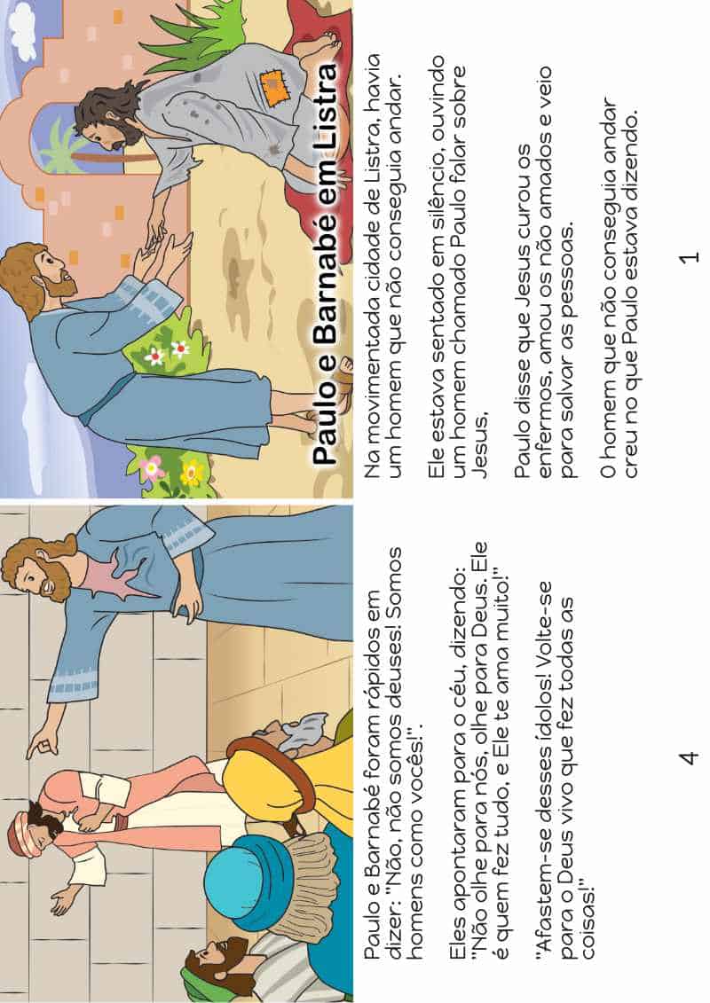 Paulo e Barnabé em Listra - Trueway Kids