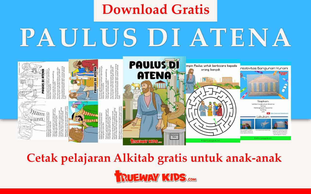 Paulus di Atena (pelajaran Alkitab untuk anak-anak) - Trueway Kids