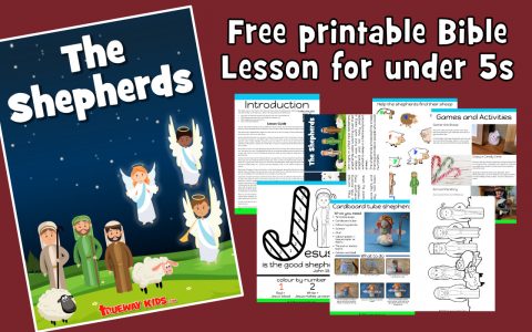 The Shepherds - Free printable Christmas Bible lesson - Trueway Kids
