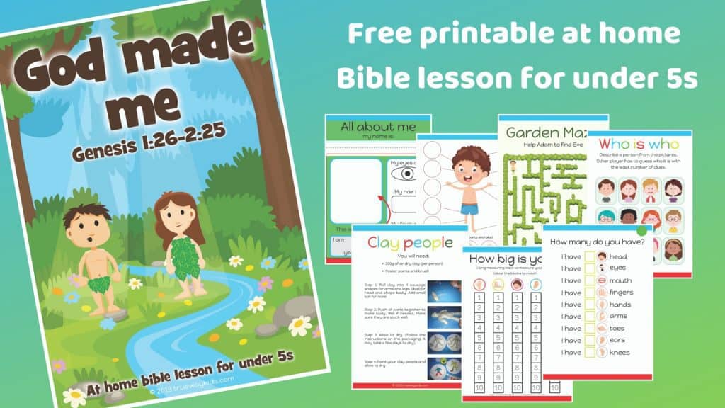 God made me - Genesis 2 - Trueway Kids