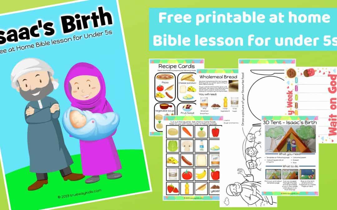 Isaac is born – Free Bible lesson for under 5s - Trueway Kids