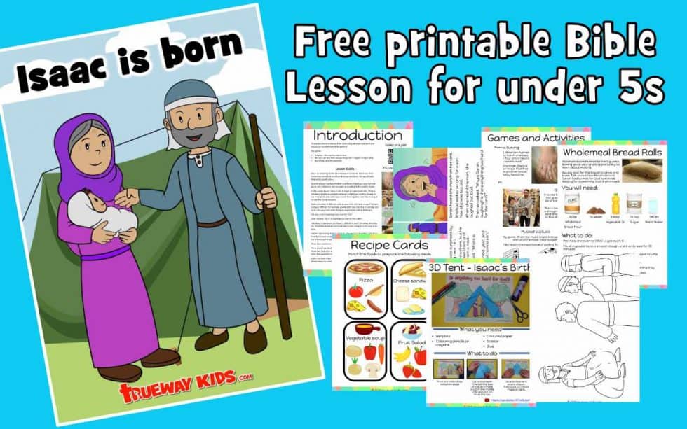 Isaac is born – Free Bible lessons for kids - Trueway Kids