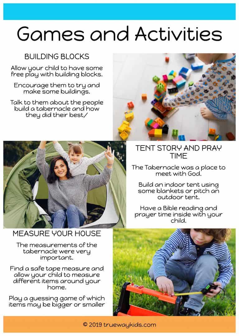 The Tabernacle - Free Bible lesson for children - Trueway Kids