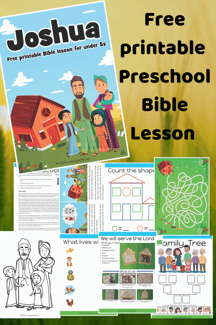 Joshua - Free Bible lesson for children - Trueway Kids Joshua - Free Bible lesson for children - Trueway Kids