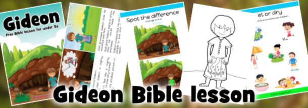 Gideon's calling - Free Bible lesson for kids - Trueway Kids