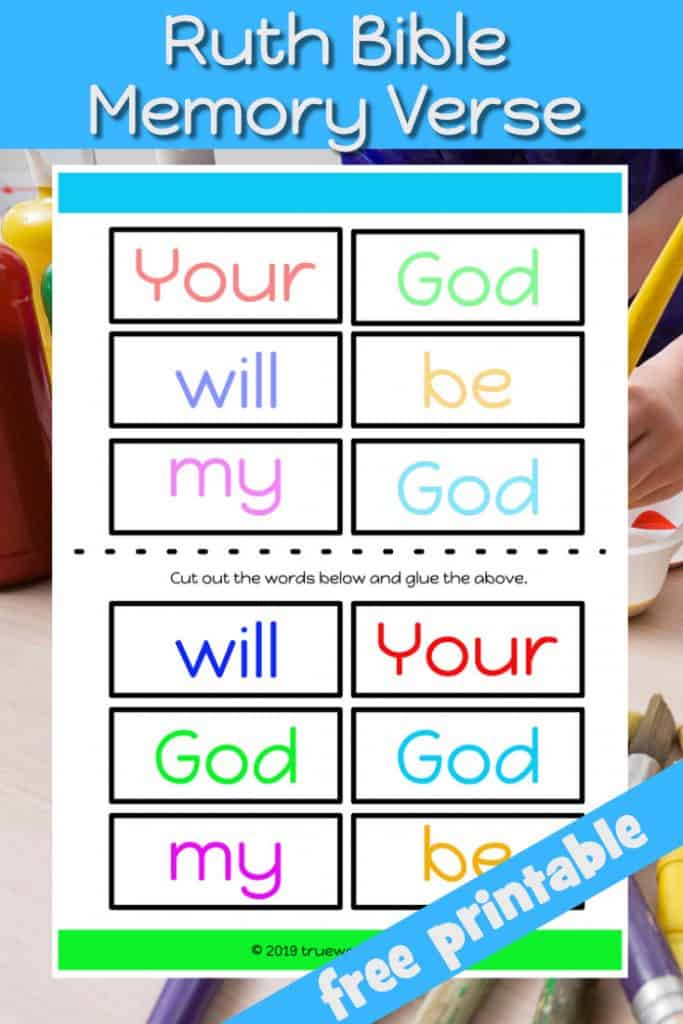 Ruth - Free Bible lesson for kids - Trueway Kids