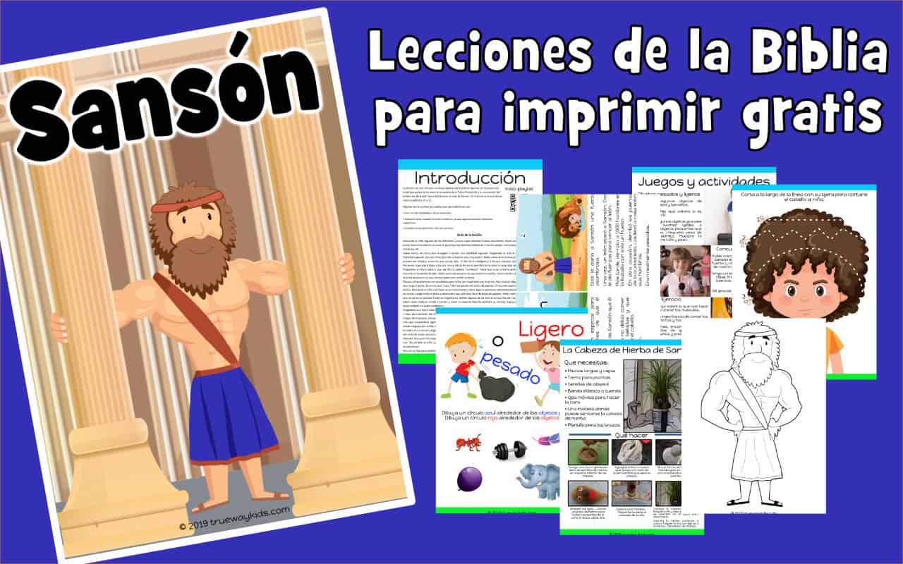 Sansón - lección de la biblia para niños - Trueway Kids