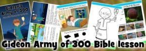 Gideon's army of 300 - Free Bible lesson for kids - Trueway Kids