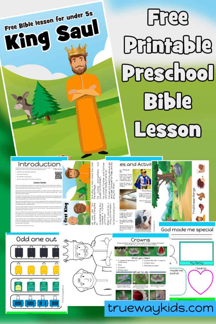 King Saul - Bible Lesson for kids - Trueway Kids