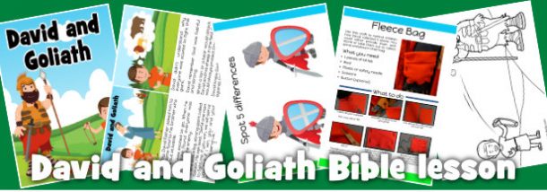 David and Goliath - Bible lessons for kids - Trueway Kids