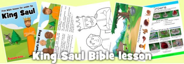 King Saul - Bible Lesson for kids - Trueway Kids