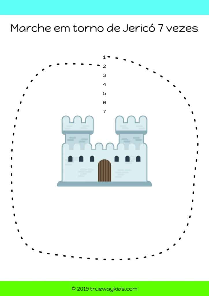 A Batalha de Jericó - lição da bíblia para crianças - Trueway Kids