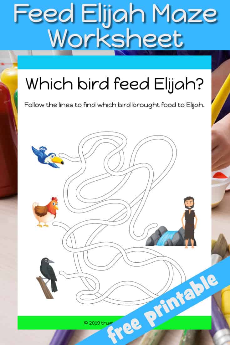 Elijah Bible Lessons for kids - Trueway Kids