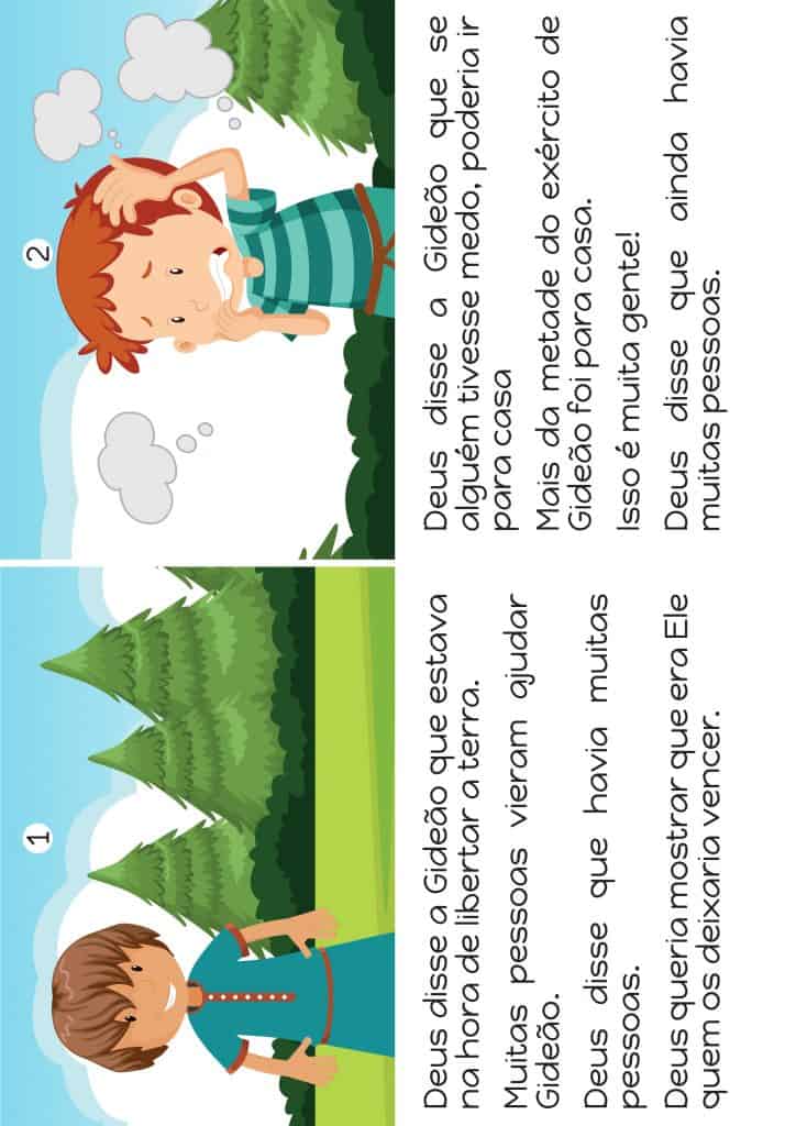 Gideão O Exército de 300 - lição da bíblia para crianças - Trueway Kids