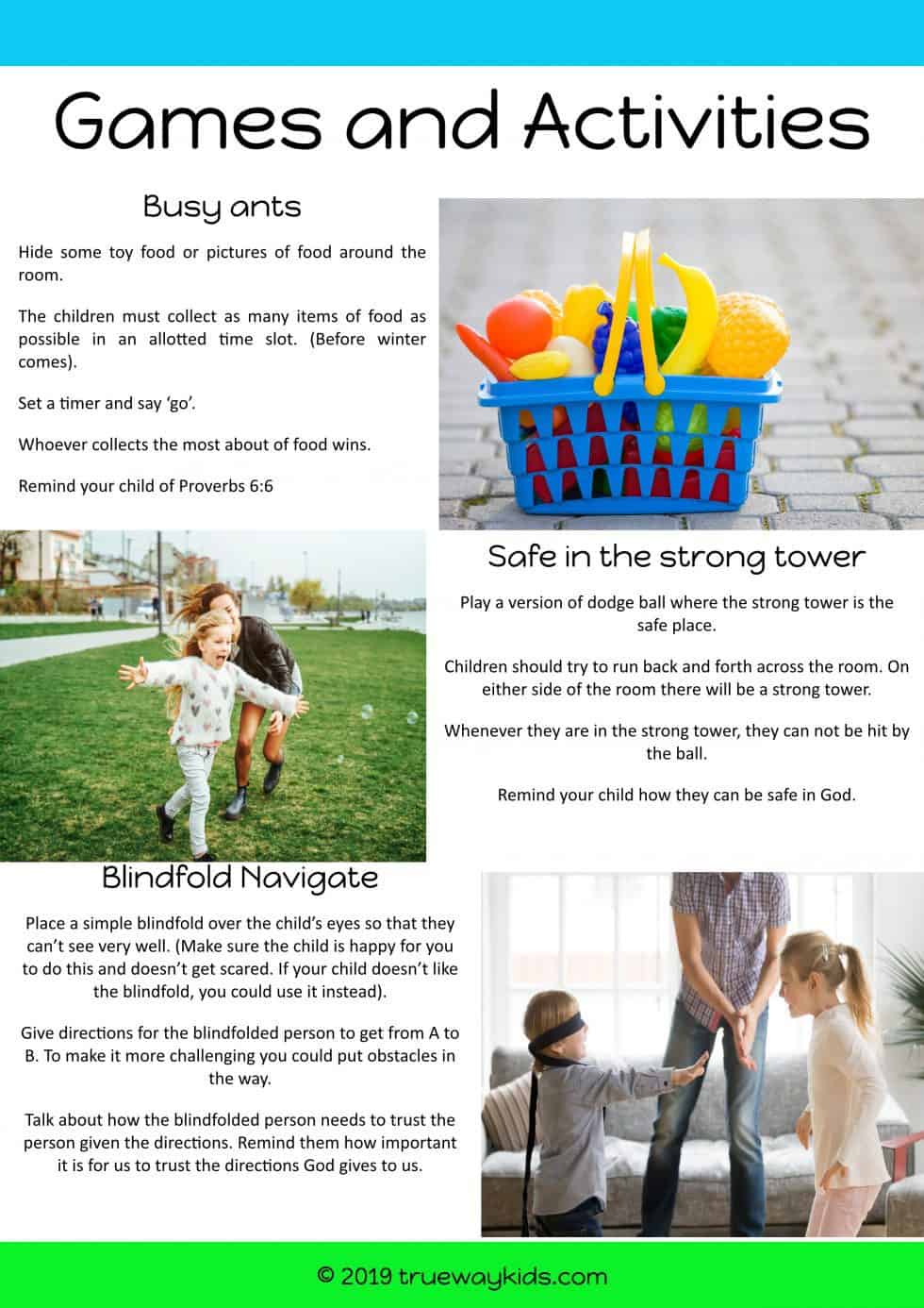 Proverbs - Bible lesson for kids - Trueway Kids