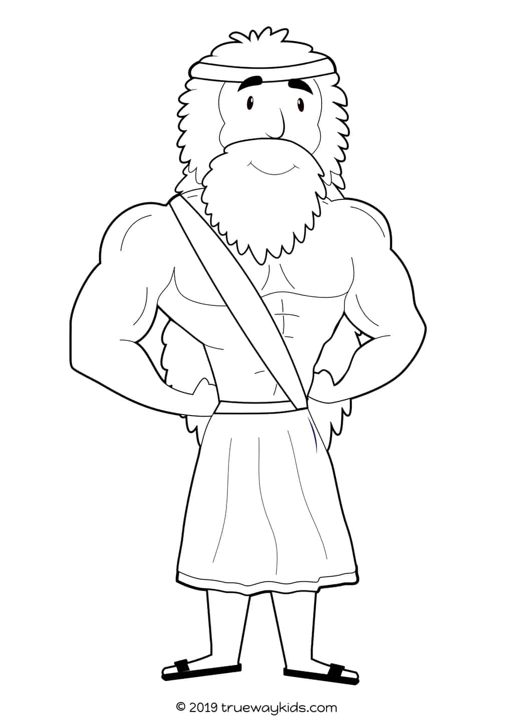 Sansón - lección de la biblia para niños - Trueway Kids