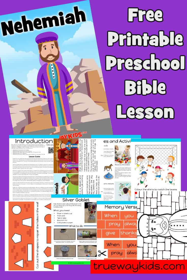 Nehemiah - Bible lesson for kids - Trueway Kids