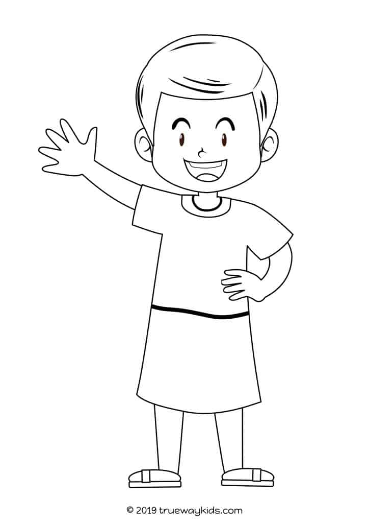 David - El Niño pastor - lección de la biblia para niños - Trueway Kids