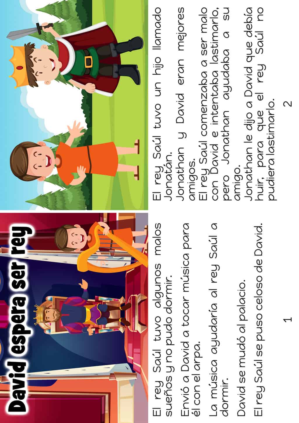 David espera ser rey - lección de la biblia para niños - Trueway Kids