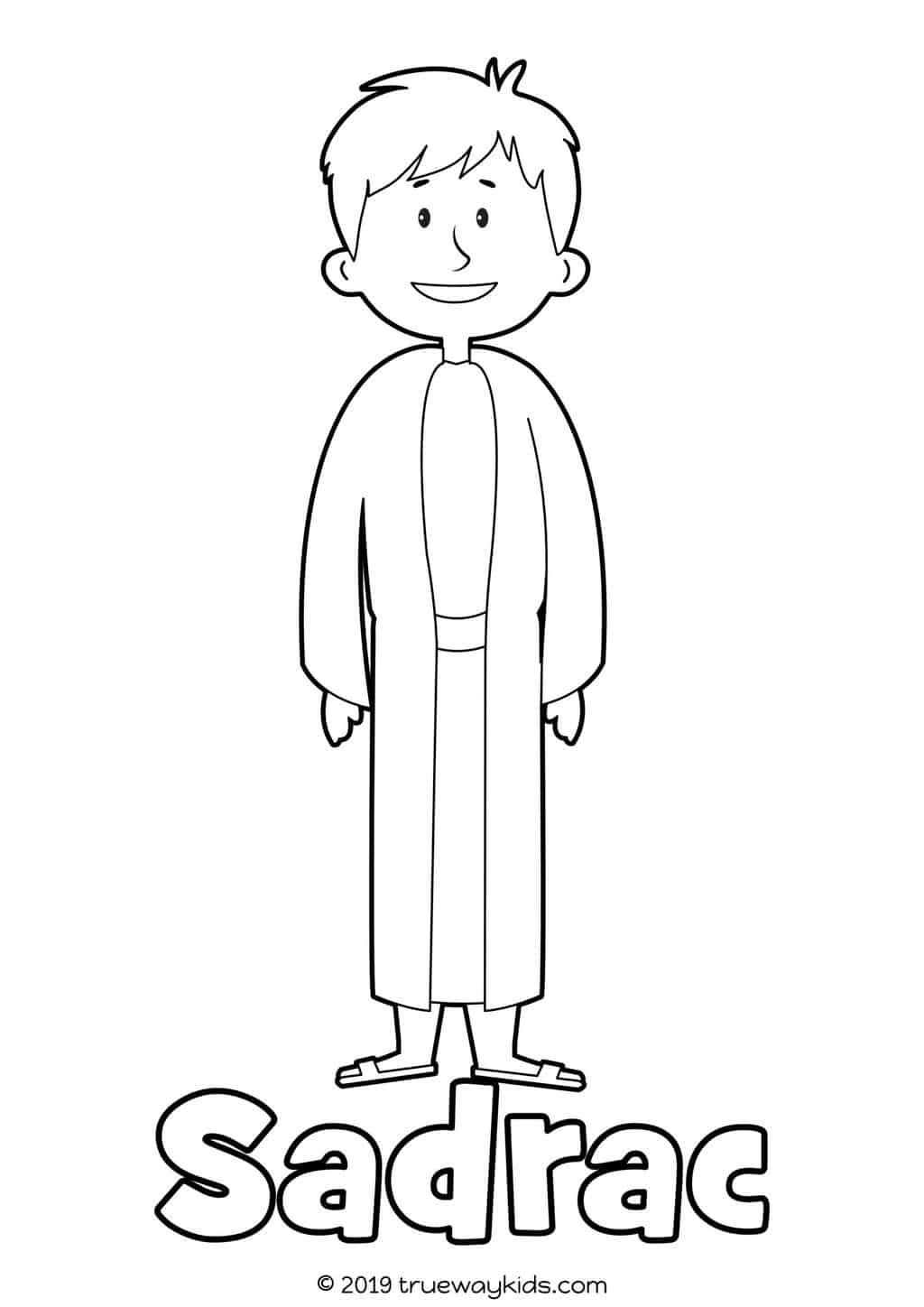 Sadrac, Mesac y Abednego - lección de la biblia para niños - Trueway Kids