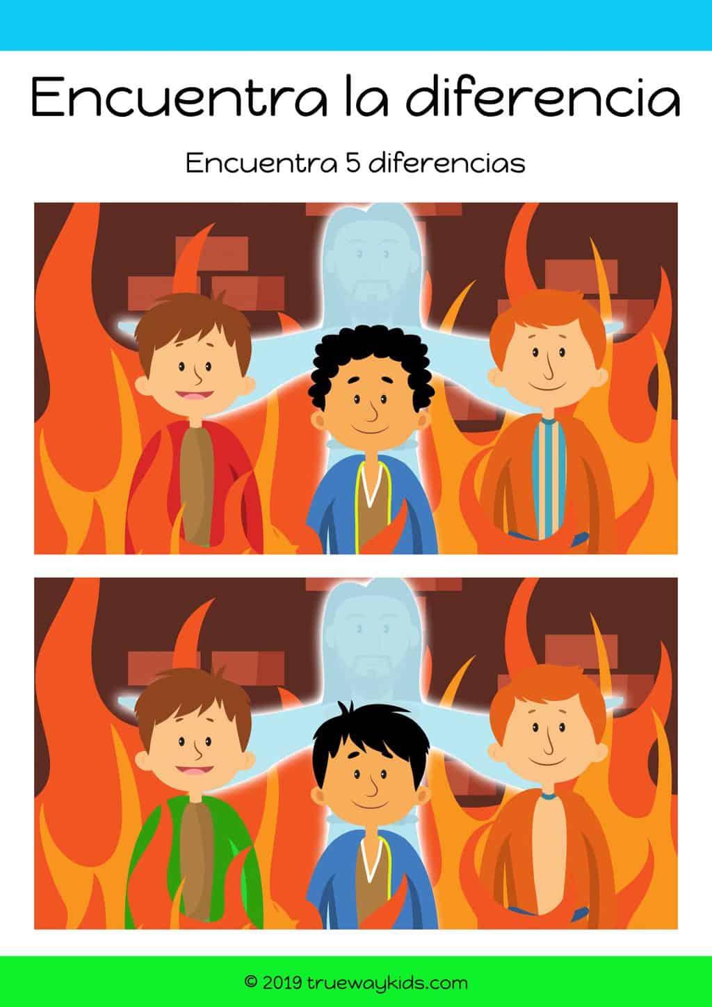 Sadrac, Mesac y Abednego - lección de la biblia para niños - Trueway Kids