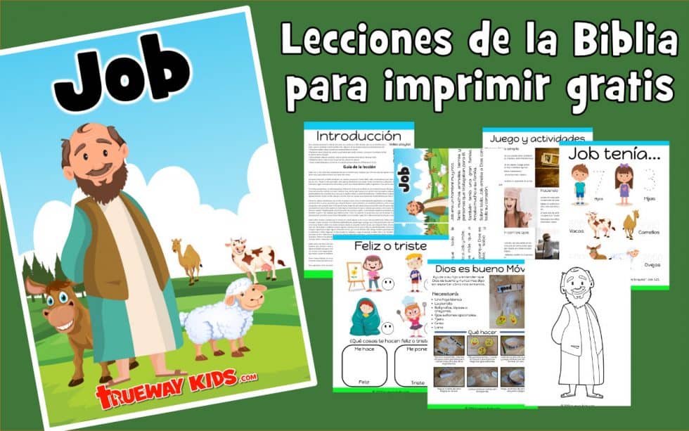 Job - lección de la biblia para niños - Trueway Kids