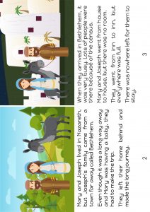 Jesus is born - Free printable Christmas Bible lesson - Trueway Kids