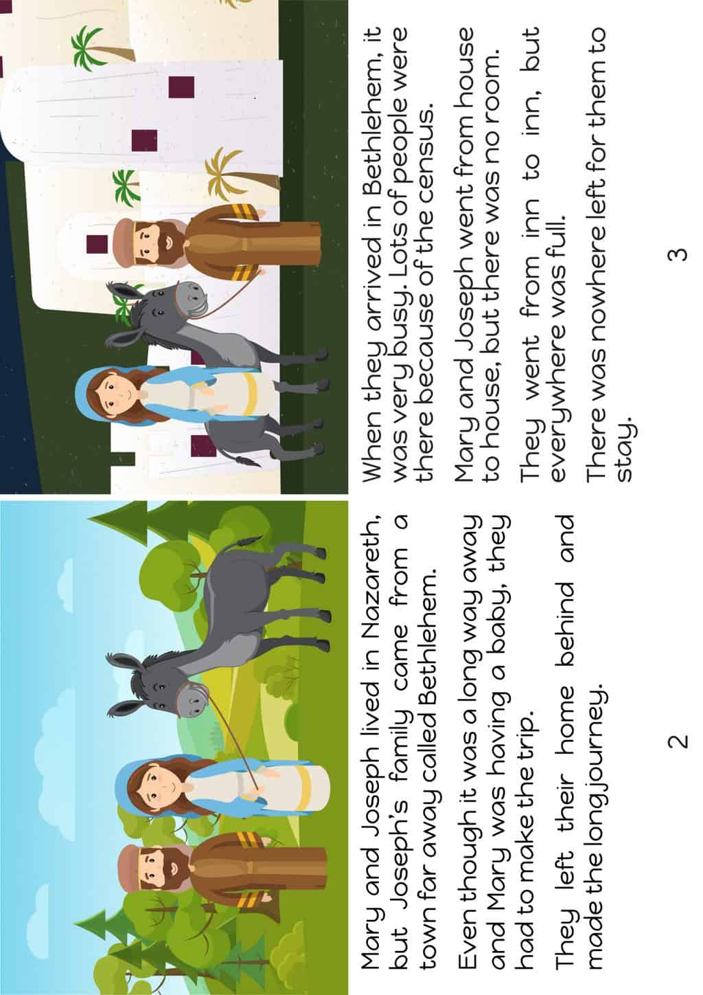 Jesus is born - Free printable Christmas Bible lesson - Trueway Kids