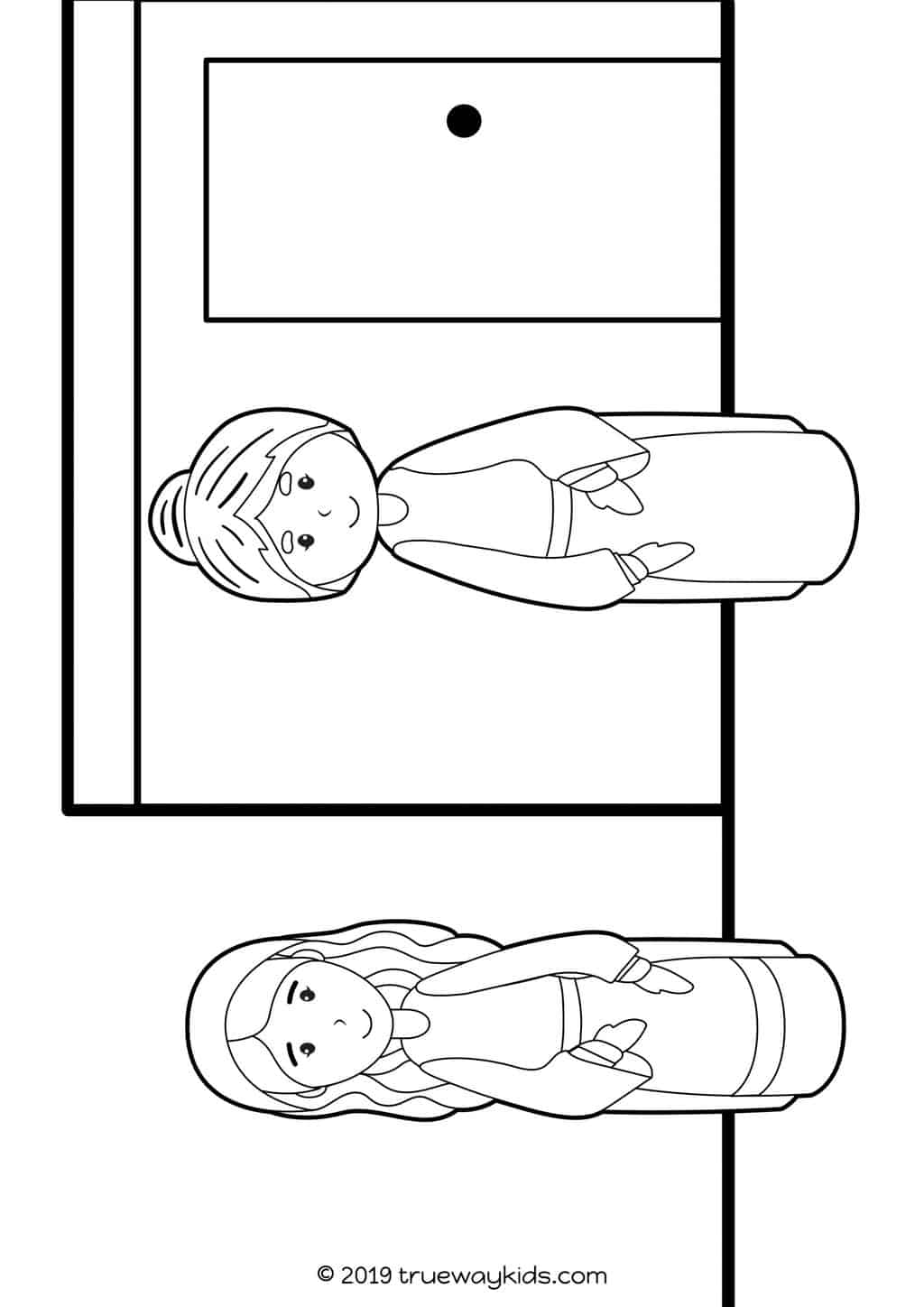 The Angel appears to Mary - Trueway Kids