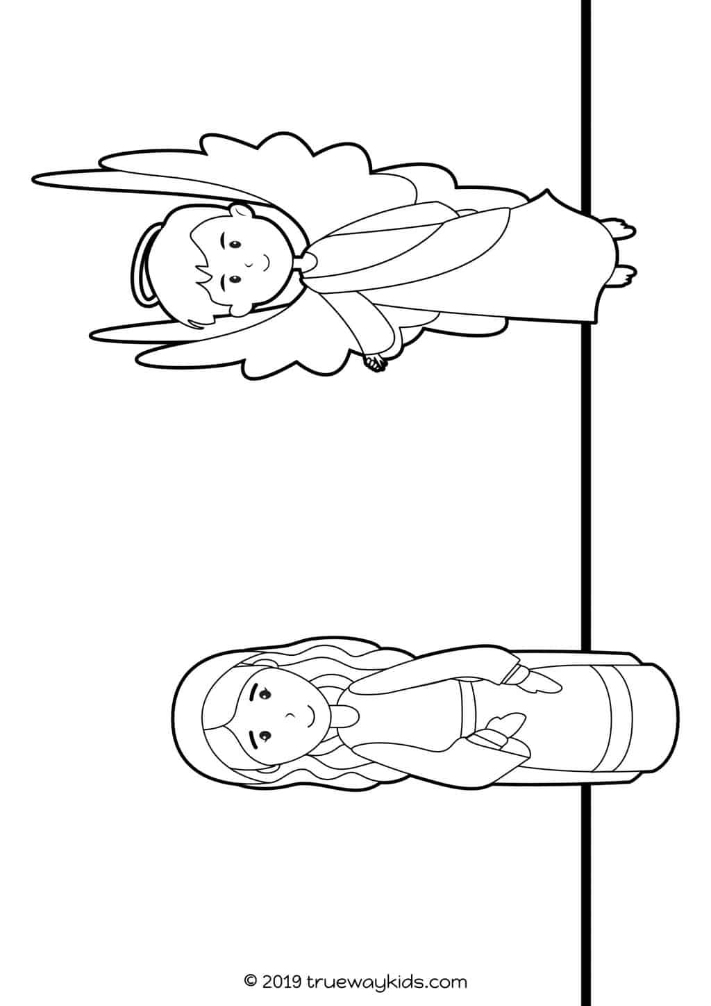 The Angel appears to Mary - Trueway Kids