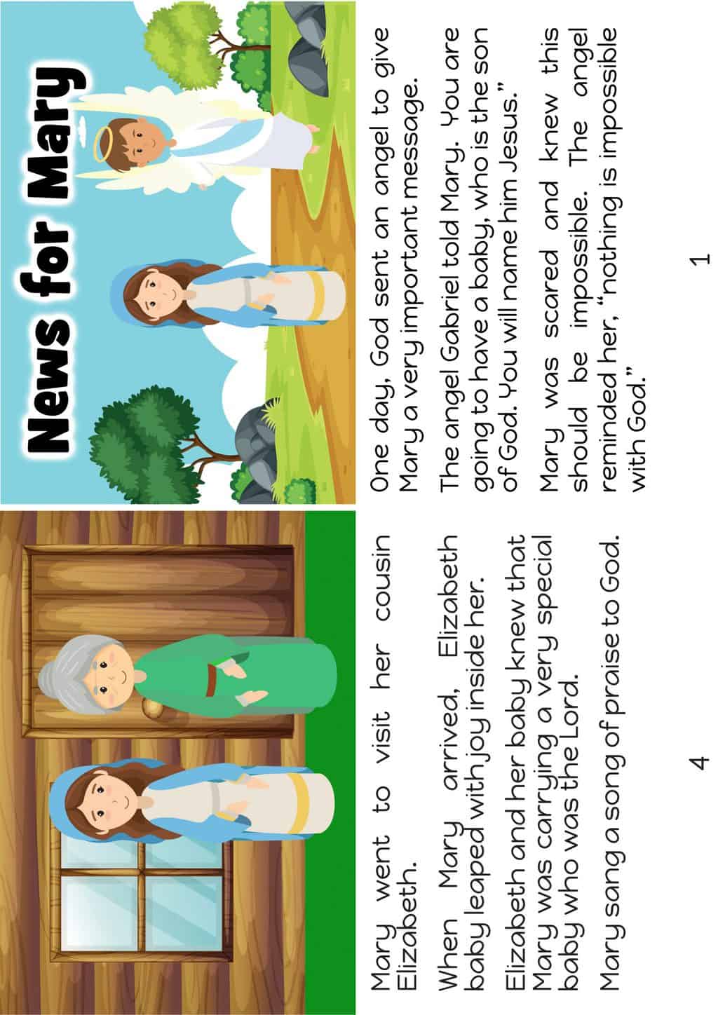 The Angel appears to Mary - Trueway Kids