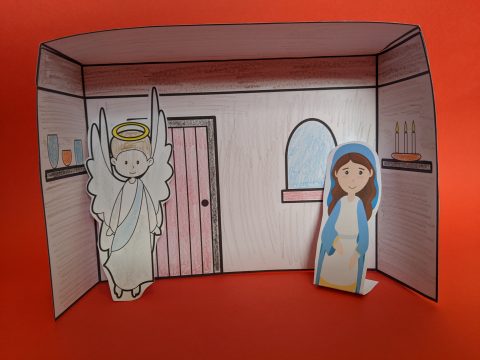The Angel appears to Mary - Trueway Kids