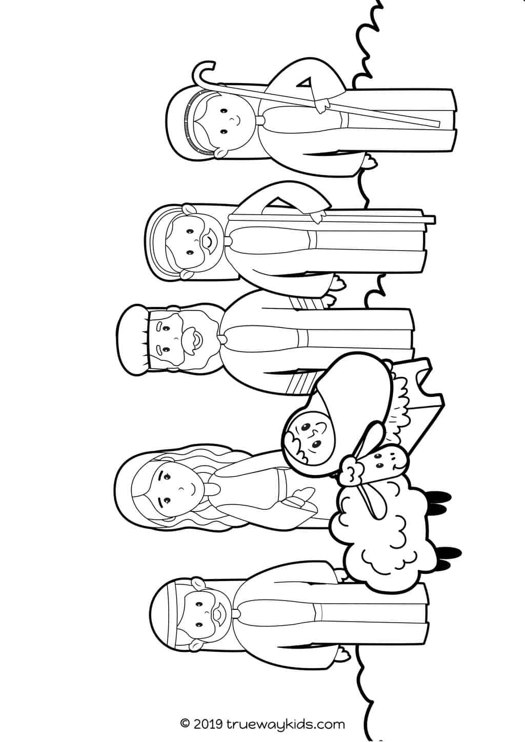 The Shepherds - Free printable Christmas Bible lesson - Trueway Kids
