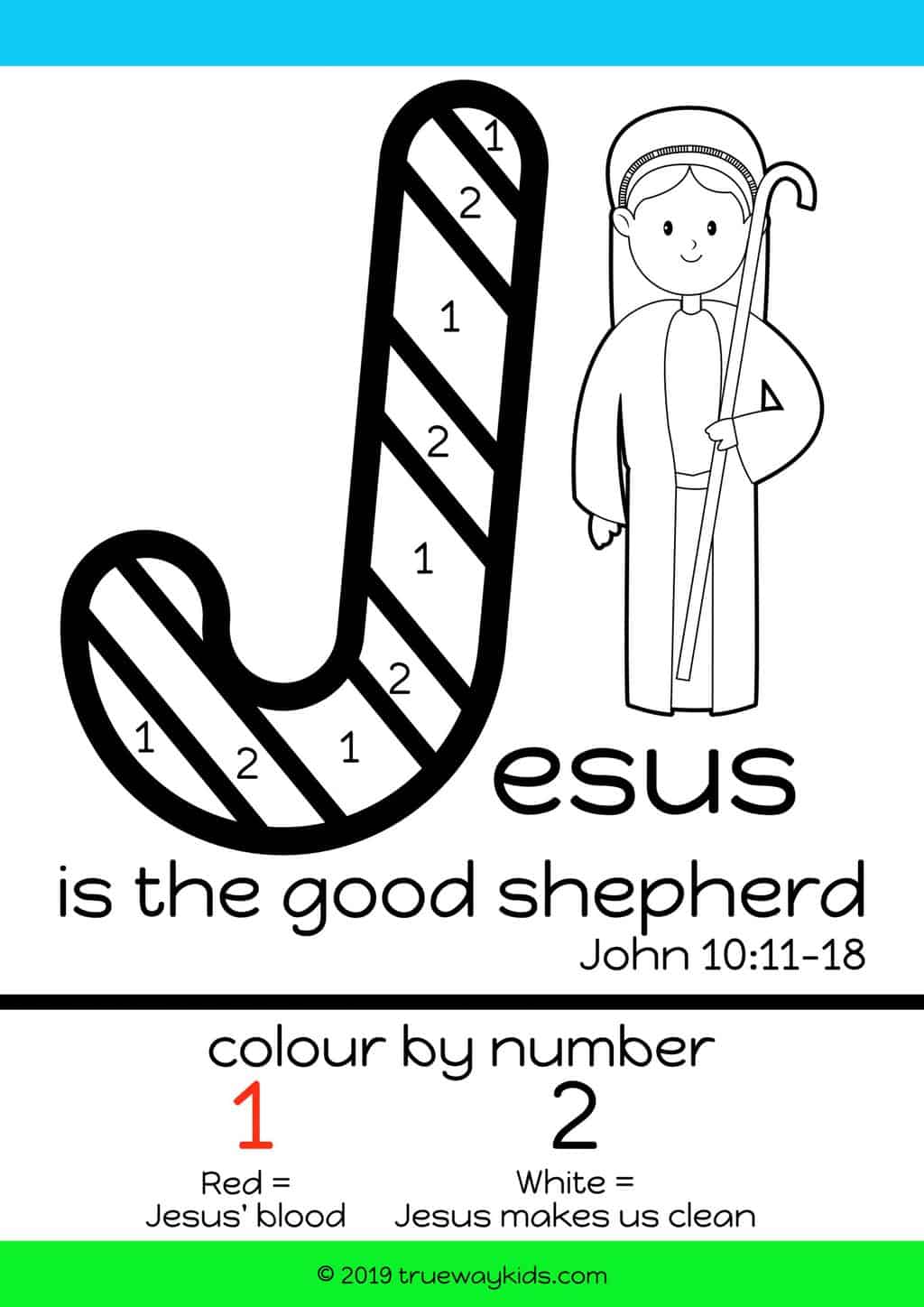 The Shepherds - Free printable Christmas Bible lesson - Trueway Kids