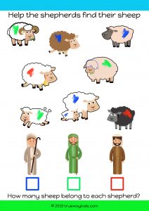 The Shepherds - Free printable Christmas Bible lesson - Trueway Kids