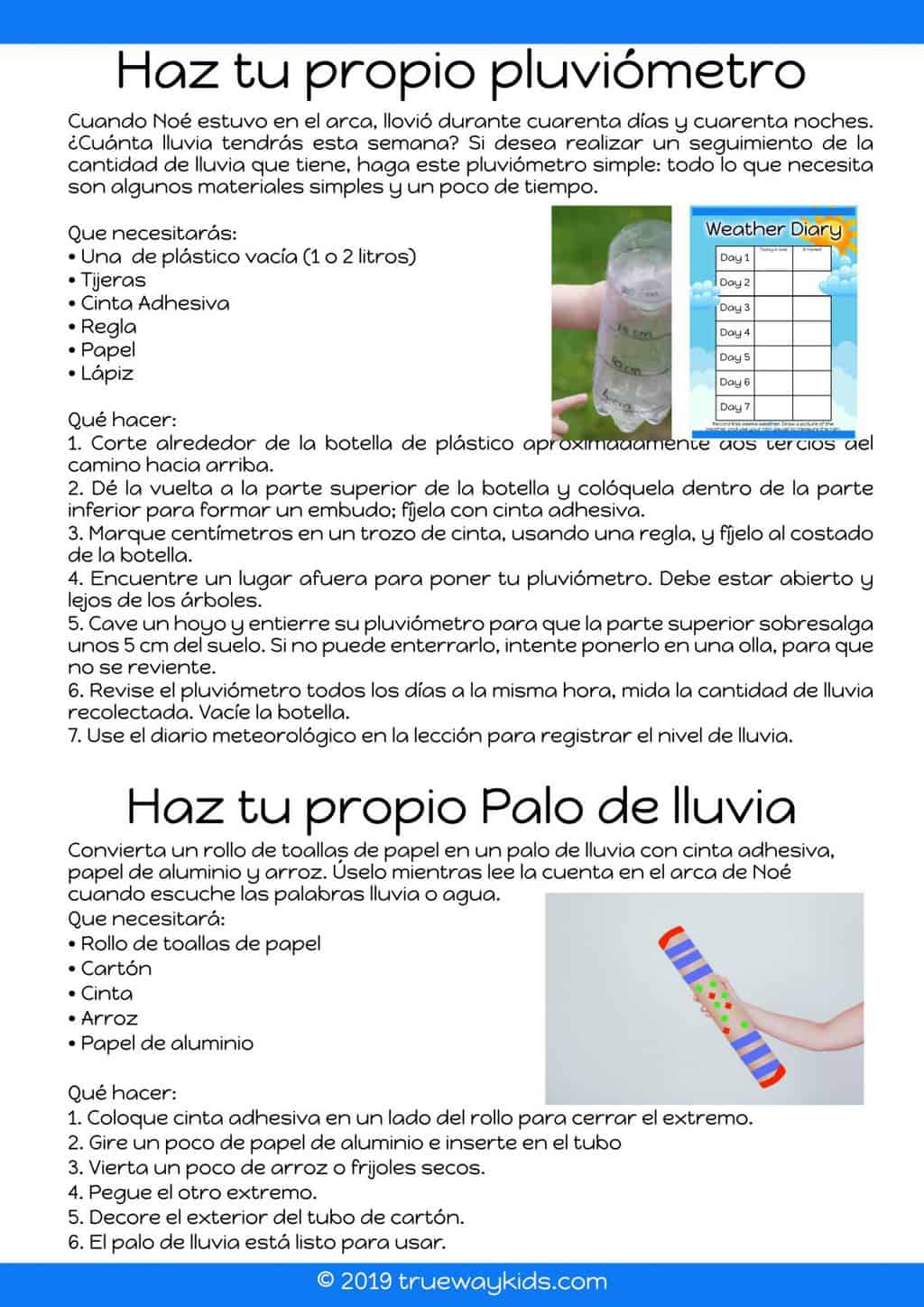 Arca de Noé - Lección de la Biblia para niños - Trueway Kids