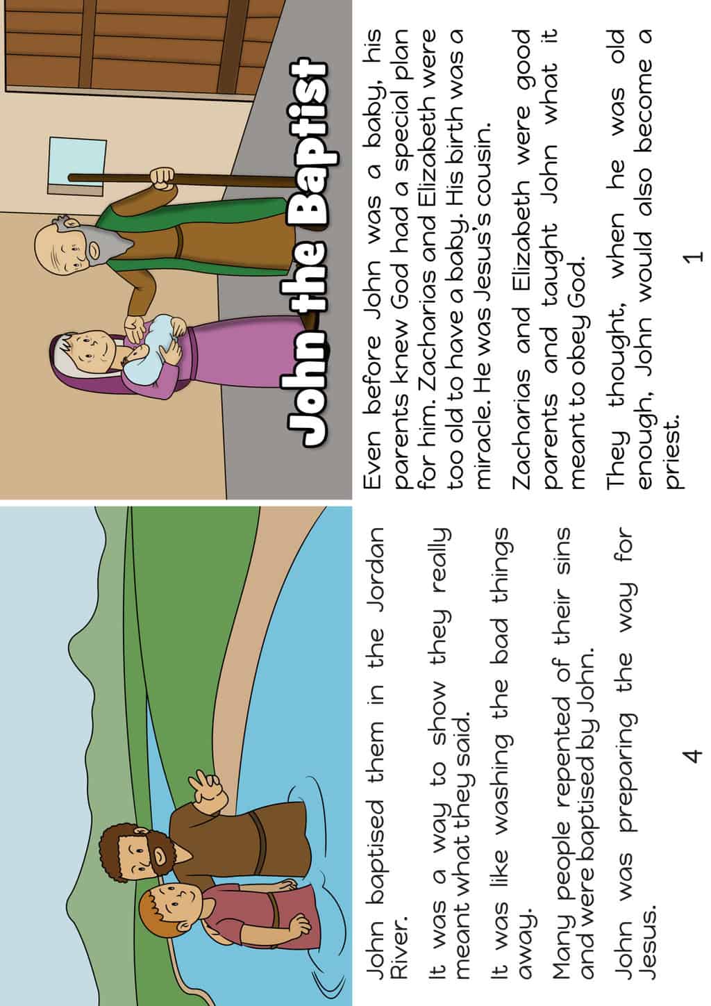 John the Baptist - Bible lesson for kids - Trueway Kids