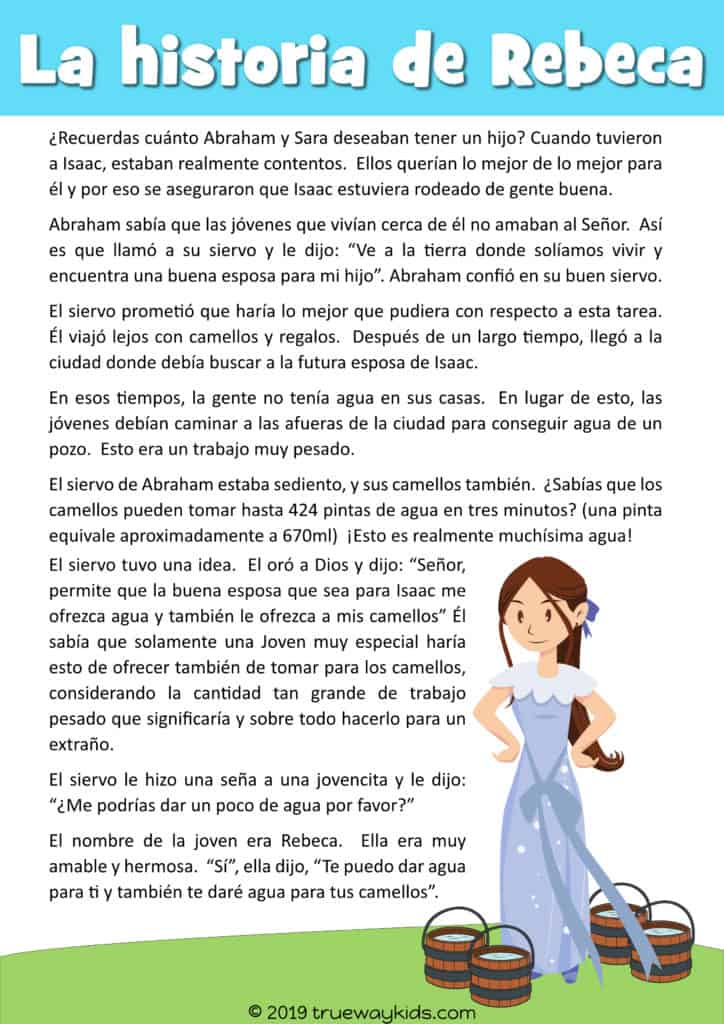 Rebeca y Isaac - Trueway Kids