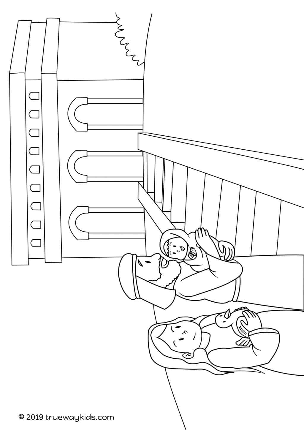 Simeon and Anna – Jesus presented in the temple - Trueway Kids