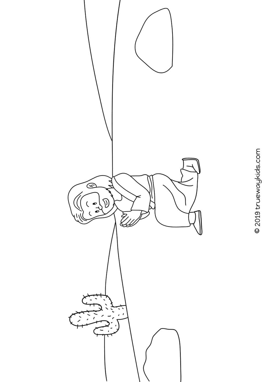 The Temptation of Jesus - Bible lesson for kids - Trueway Kids