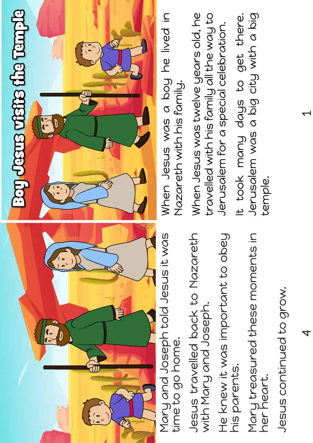 Jesus’ childhood - Jesus visits the temple - Trueway Kids