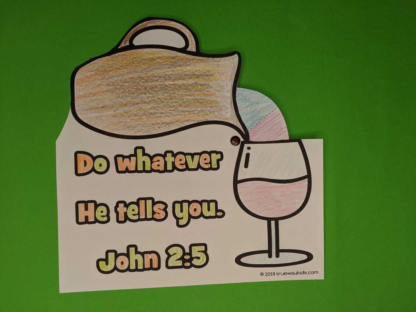 Jesus’ first Miracle - The wedding in Cana - Trueway Kids